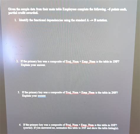 Solved For Any Question That Asks You To Show A Table Chegg