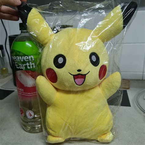 Pikachu Soft Toy Hobbies And Toys Toys And Games On Carousell