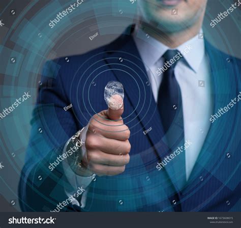 Biometric Identification Concept Fingerprints Stock Photo Shutterstock