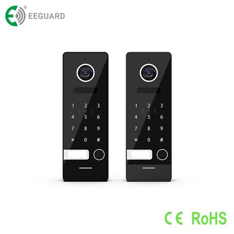 4 Wire Hd Password Intercom System With Rfid Unlock Ip66 Villa Video