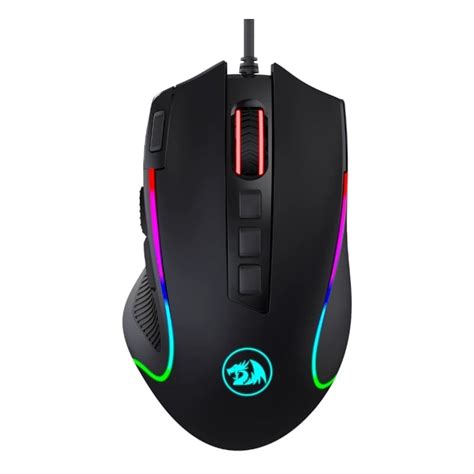 Redragon Predator 4000dpi Rgb Ergo Gaming Mouse Black