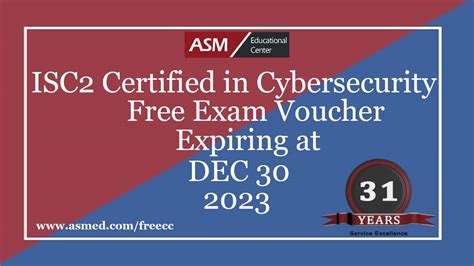 free isc2 certified in cybersecurity exam voucher 60 off