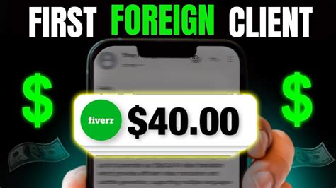 I Got My First Client Through Fiverr In Just 7 Days Youtube