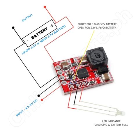 2in1 Charging Module Board For Lifepo4 And 18650 Battery Tp5000 Lazada Ph