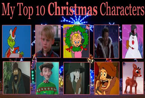 My Top 10 Favorite Christmas Characters By Catmariocore On Deviantart