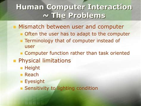 PPT Human Computer Interaction PowerPoint Presentation Free Download ID