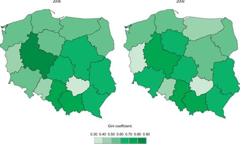 Organic Farming By Al Based Gini Coefficient In Poland In The Years