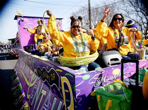 The Krewe Of Sobek Mardi Gras Parade At The Louisiana State Fair