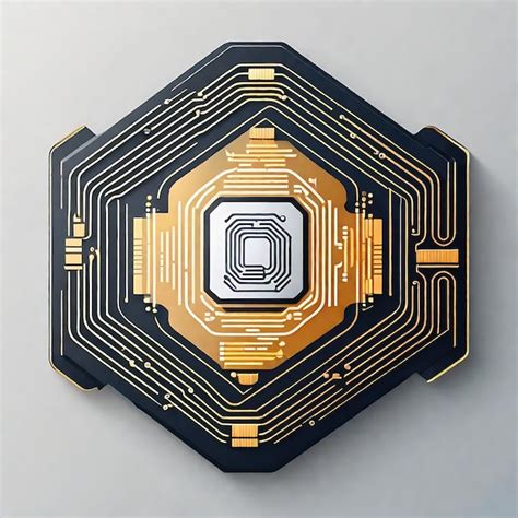 Premium AI Image Futuristic Microchip Technology