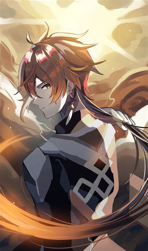 Zhongli Genshin Impact Drawn By User Mkzn4843 Danbooru