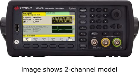 Keysight 33509b Trueform Waveform Function Generator 20 Mhz 1