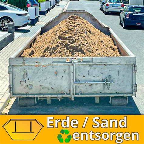 Erde Erdaushub günstig entsorgen Containerdienst Hanau