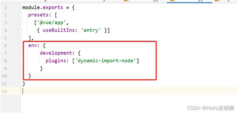 在nodejs项目中安装并配置babel插件：dynamic Import Node Csdn博客