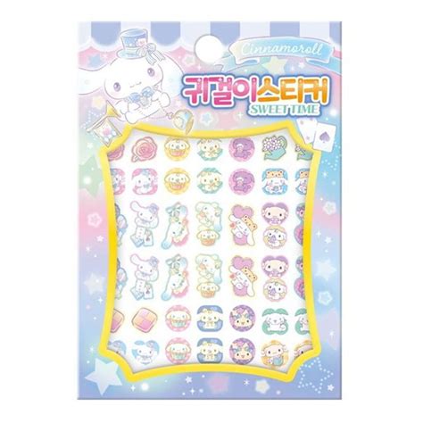 스윗타임 귀걸이 스티커 시나모롤 4p 붙이는 액세서리 홈플러스 택배배송