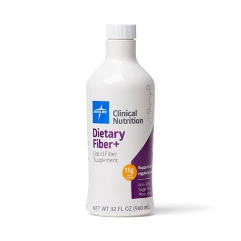 Medline Dietary Fiber Liquid Fiber Supplement 32oz 1ct