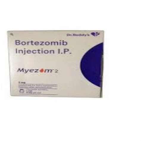 Medicine Grade Myezom 2mg Bortezomib Injection Pack Size 1 At ₹ 4000 Vial In Nagpur