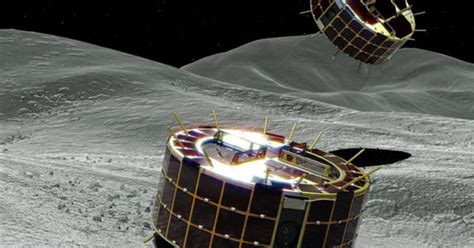 Japanese Probe Drops Two Landers On Asteroid Cbs News