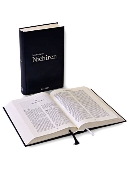 Les Ecrits De Nichiren Compilation T 1 Ed Soka Gakkaï 2019