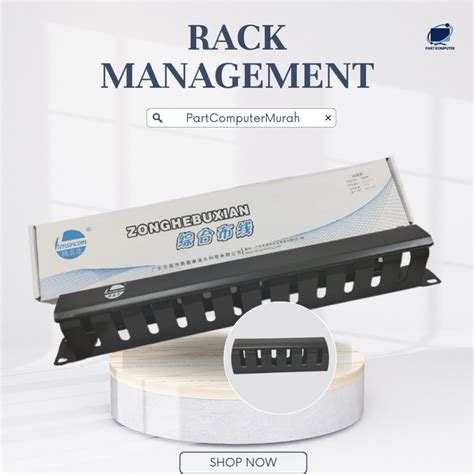 Wire Management Patch Panel 1u Cable Management Panel Rack Server Wire Management 1u Shopee