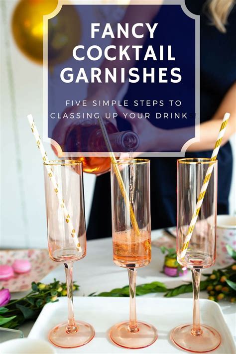 Fancy Cocktail Garnishes Decorate Your Drink Like A Pro Fancy