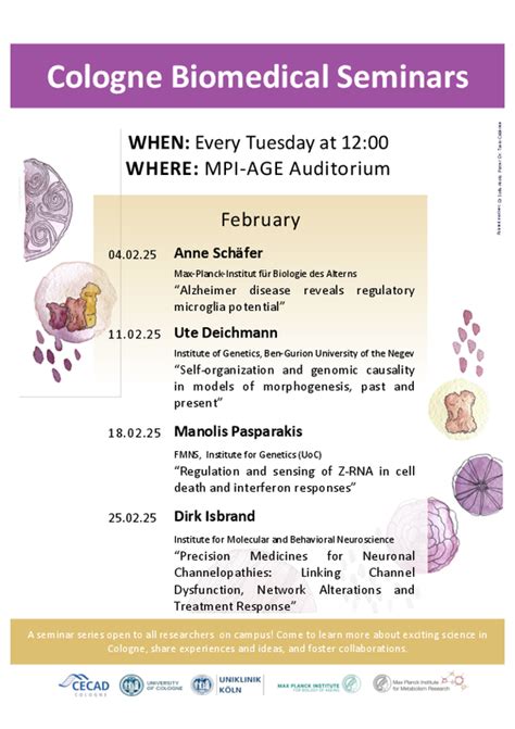 Cecad Biomedical Seminar Series 2025