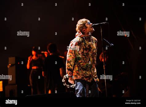 Foto Del Concerto Di Liam Gallagher Sul Palco Del Lucca Summer Festival