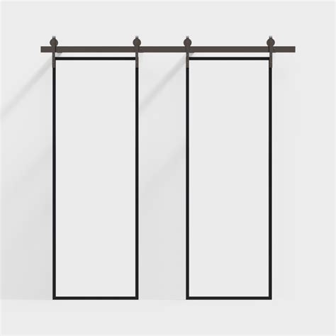 Sliding Door 3d Model For Modern Interiors