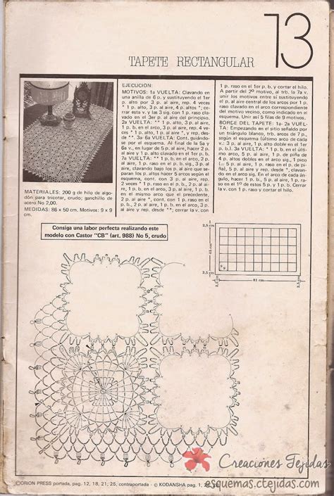Tapete A Crochet