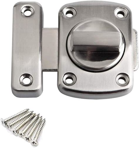 Loquet de Porte Rotatif Loquet Tournant Verrou de Porte Fenêtre Loquet