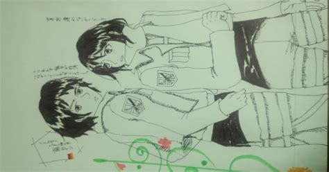 らくがき 進撃初描き（←駄作かも） †stermschnuppe†のイラスト Pixiv