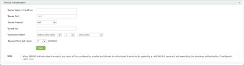 Manageengine Adselfservice Plus Radius Configuration Rsa Ready