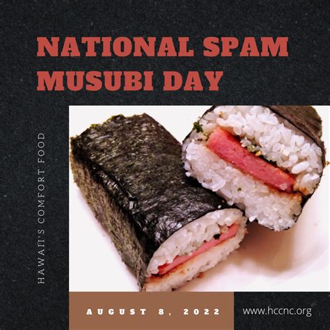 Today Is National Spam Musubi Day Barbara Funamura A Japanese