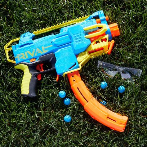 Nerf Rival Challenger Mxxiv 1200 Motorized Blaster Curved 12 Round