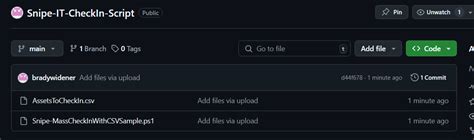 Snipe It Device Check In Script With Powershell