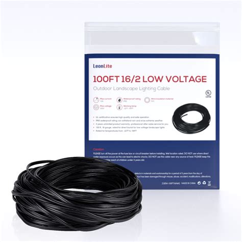 Leonlite® Low Voltage Extension Cable 100 Feet Leonlite Pro