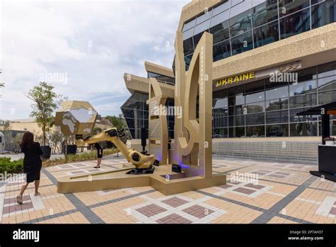 World Expo 2020 Dubai Ukraine Pavilion Exterior View Dubai United