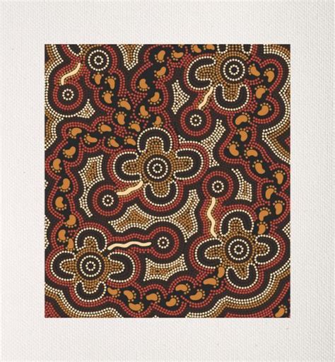Bulurru Aboriginal Art Canvas Print Unstretched On Walkabout By Kare