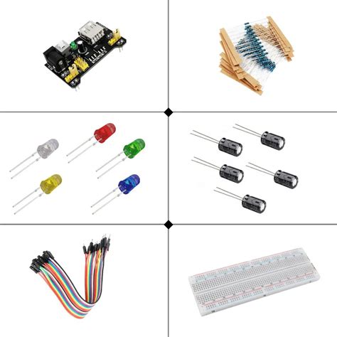 Electronics Fun Kit With Tie Points Breadboard For R Starter Kit Alibaba