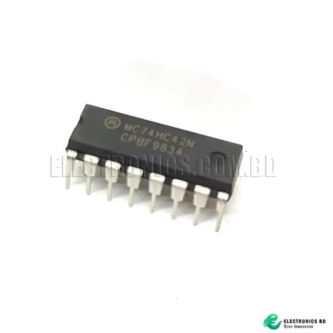 7442 4 Line Bcd To 10 Line Decimal Decoder Latest Price In Bangladesh Bd