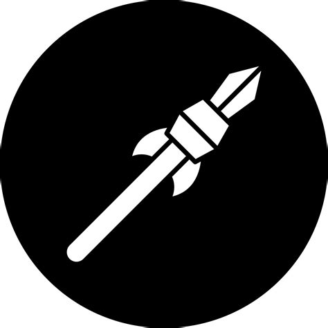 Javelin Vector Icon Style 22627154 Vector Art At Vecteezy