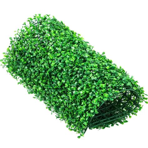 Dropship Vevor Artificial Boxwood Panel Uv 48pcs Boxwood Hedge Wall