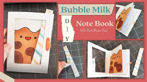 Diy Kawaii Note Book Diy Stationery Ideas Diy Easy School Supplies