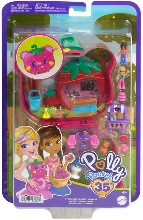Polly Pocket Straw Beary Patch Compact Wholesale
