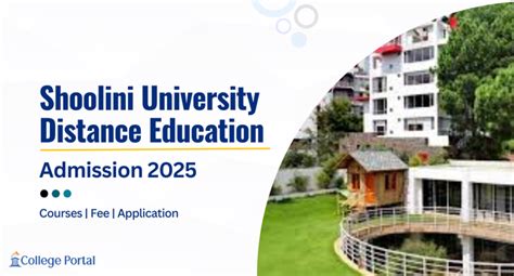 Shoolini University Distance Education Admission