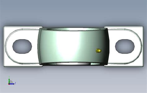立式带座轴承ucp206solidworks 2016模型图纸免费下载 懒石网