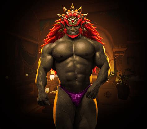 Rule 34 Abs Biceps Bulge Flaccid Ganondorf Ganondorf Hyrule Warriors
