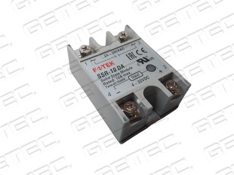 SSR DA Rele Estado Solido GETEC
