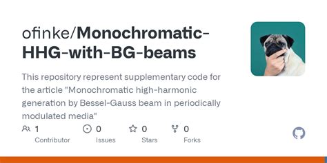 Github Ofinkemonochromatic Hhg With Bg Beams This Repository Represent Supplementary Code