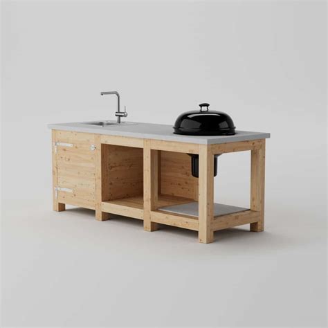 Bygga utekök med inbyggd grill Egenbyggt DIY guide