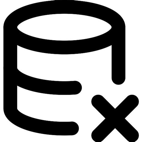 Database X Icon 2 Download Free